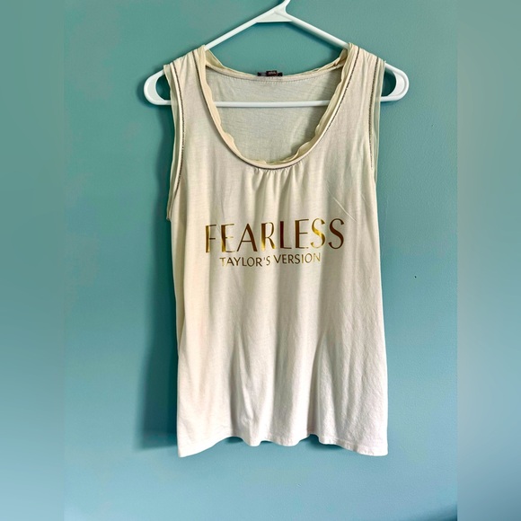 Taylor Swift | Tops | Taylor Swift Fearless Tank | Poshmark